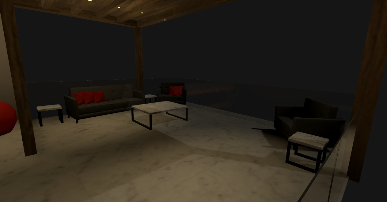 Modern Single Room VRChat Avatar World Quest Ready - spookyghostboo - BOOTH