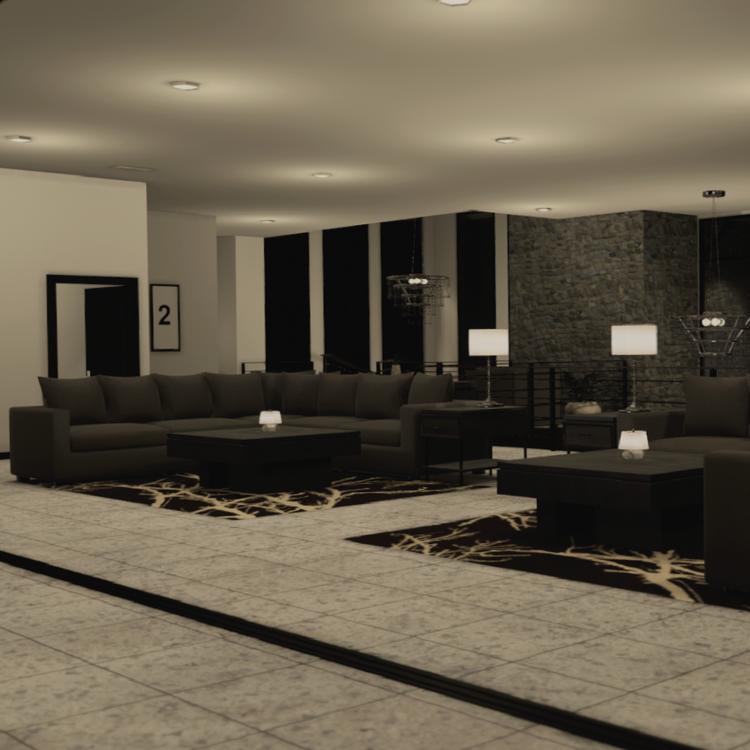 LA Style Mansion and Home Props made for VRChat - spookyghostboo - BOOTH