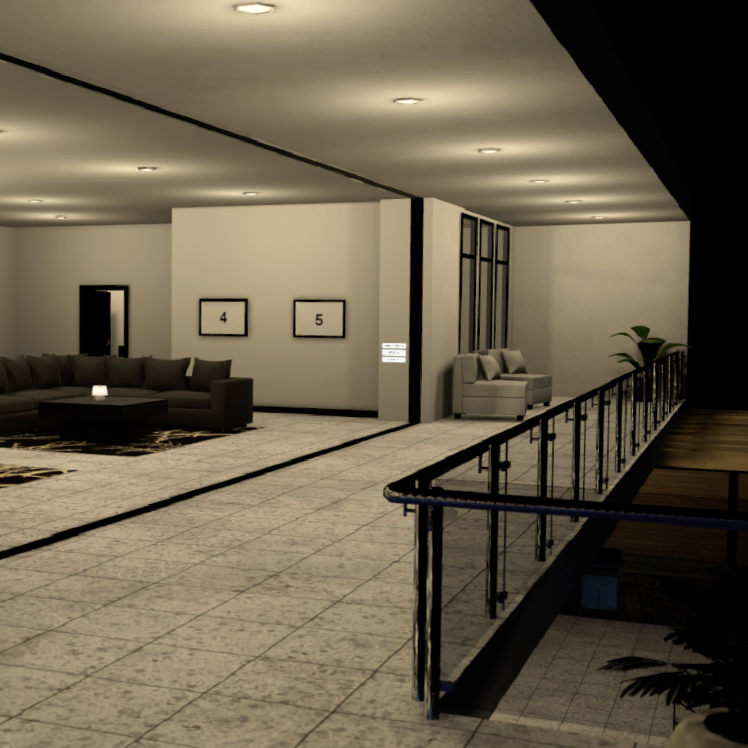 LA Style Mansion and Home Props made for VRChat - spookyghostboo - BOOTH