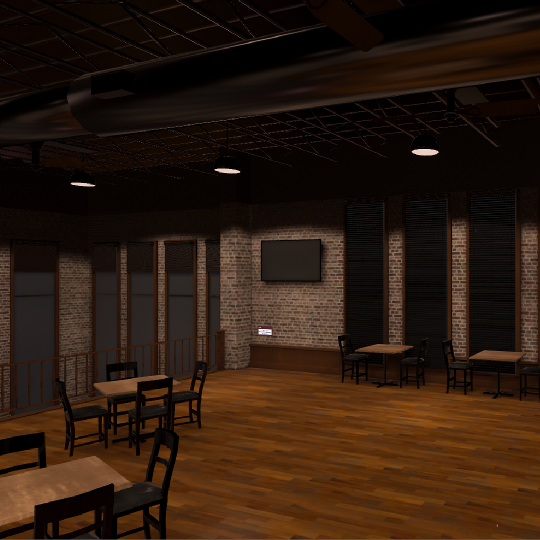 VRChat Pub Bar World The Corner Pocket Udon - spookyghostboo - BOOTH