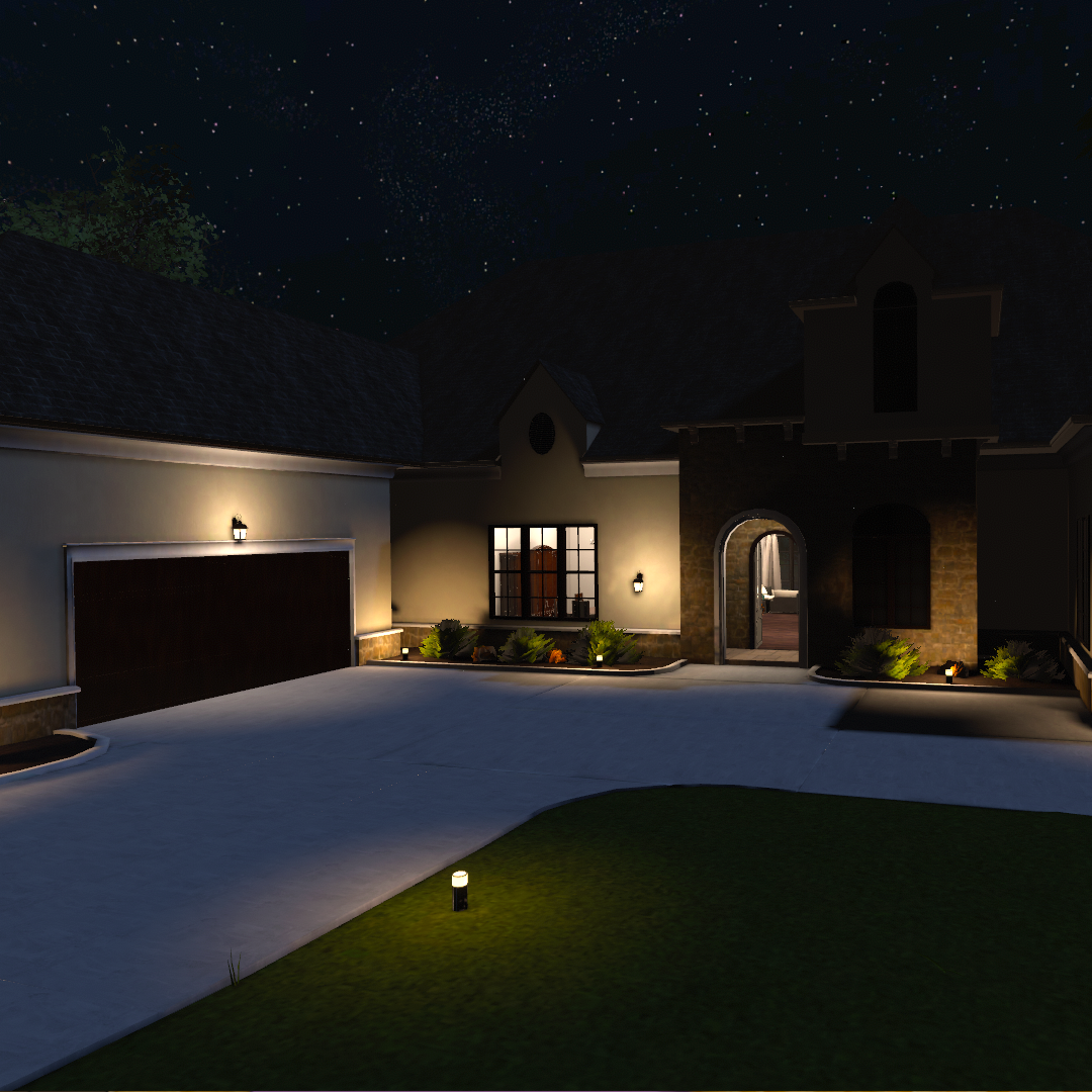 VRChat Mansion Suburban Lake House SDK3 - spookyghostboo - BOOTH