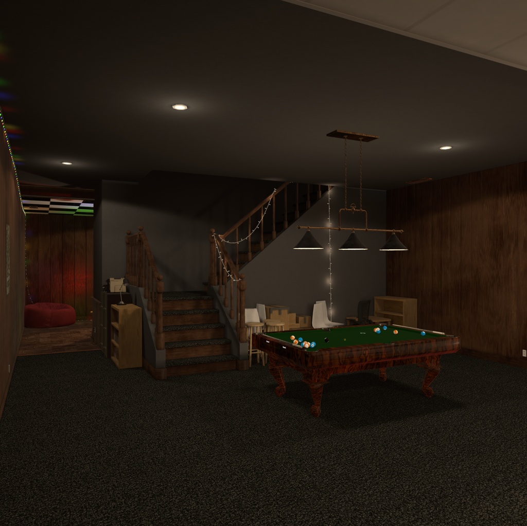 VRChat World My Parent's Basement Small Room [Udon] - spookyghostboo ...