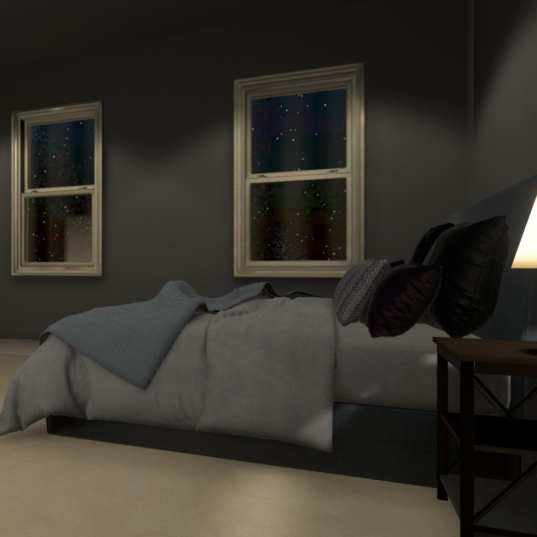 Single Bedroom Free VRChat World - spookyghostboo - BOOTH