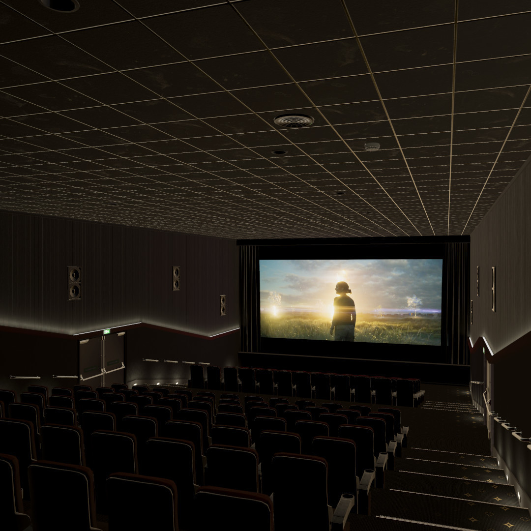 Dual Movie Theater Cinema Pack for VRChat - spookyghostboo - BOOTH