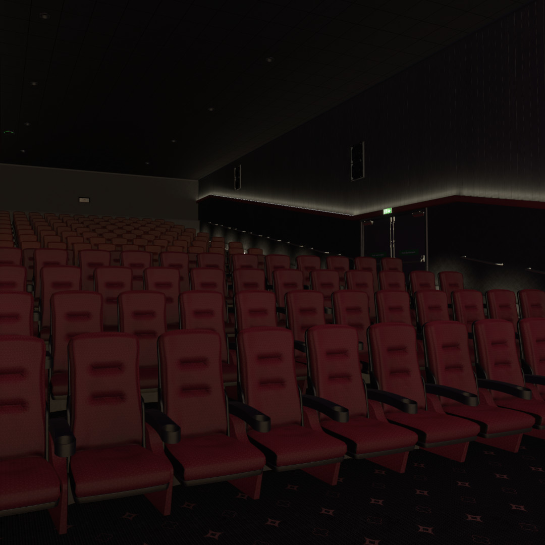 Dual Movie Theater Cinema Pack for VRChat - spookyghostboo - BOOTH
