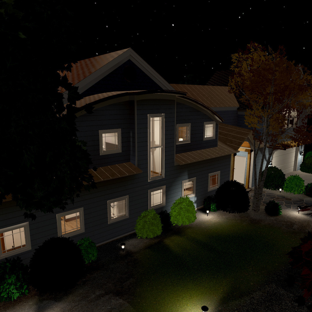 VRChat House Private Island Lighthouse - spookyghostboo - BOOTH