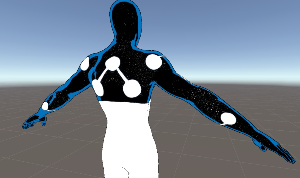 Comic Book Cosmic Spider-Man VRC Avatar - Deltamations - BOOTH