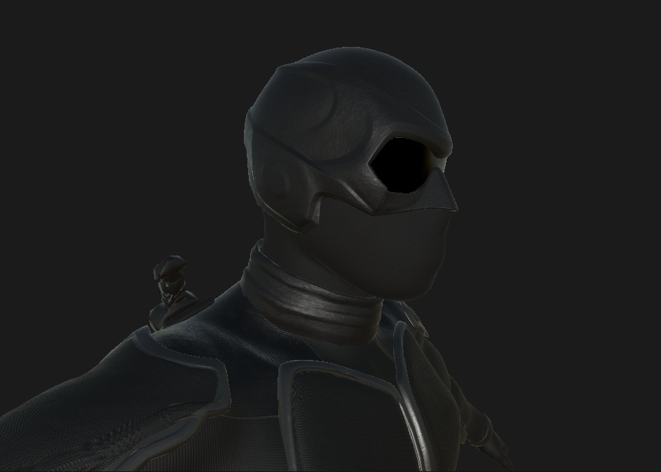 Black Noir [The Boys] VRChat Model Unity Package - Deltamations - BOOTH