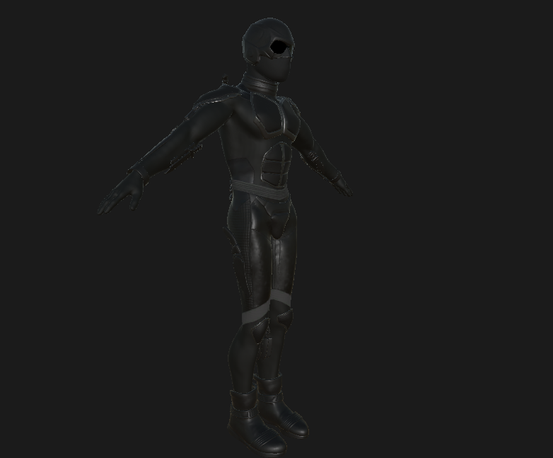 Black Noir [The Boys] VRChat Model Unity Package - Deltamations - BOOTH