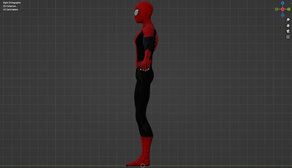 Superior Mark 1 Suit (VRChat 3D Model) Unity Package - Deltamations - BOOTH