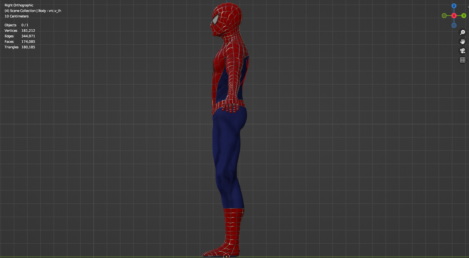 2004 Sam Rami Spider-Man VRC Model Unity Package - Deltamations - BOOTH