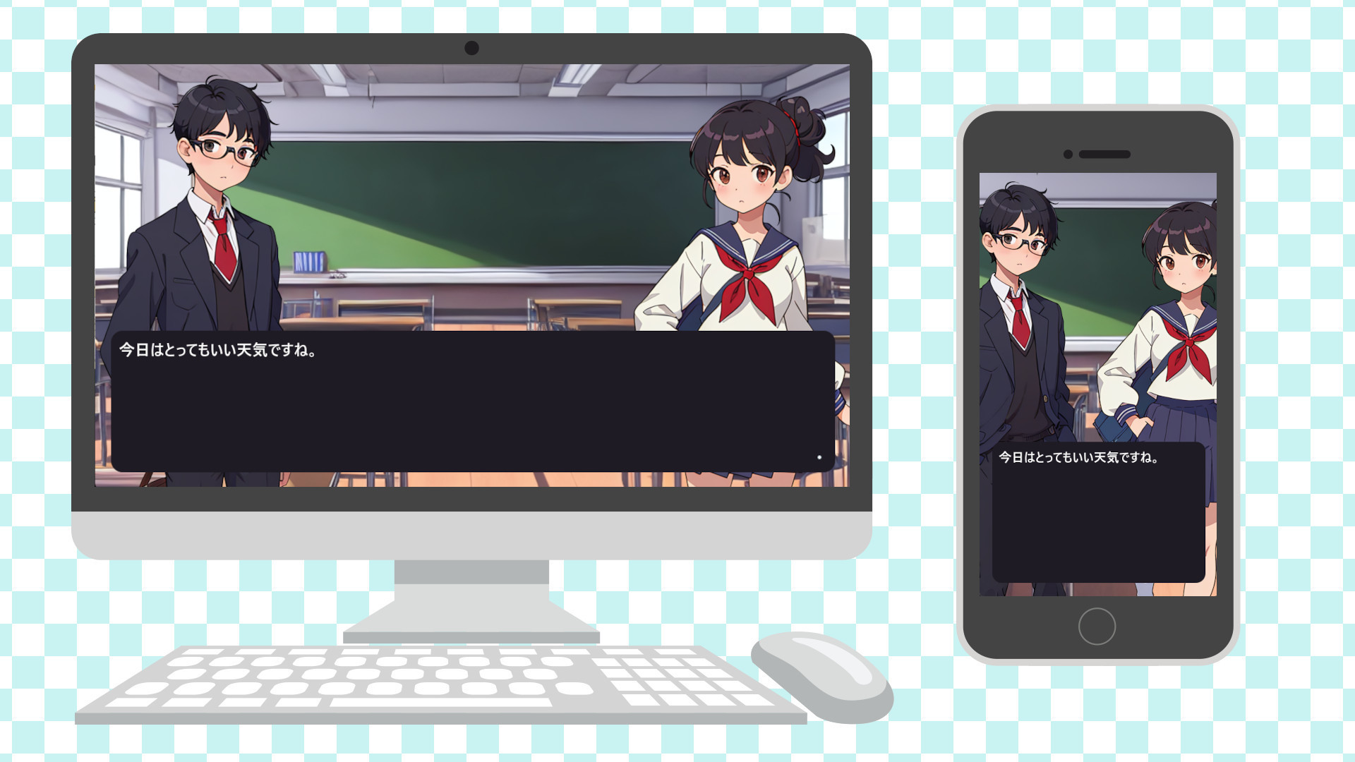 ノベルゲーム製作ツール - ノベルゲームウィザード - ponApp（ポナップ） - BOOTH