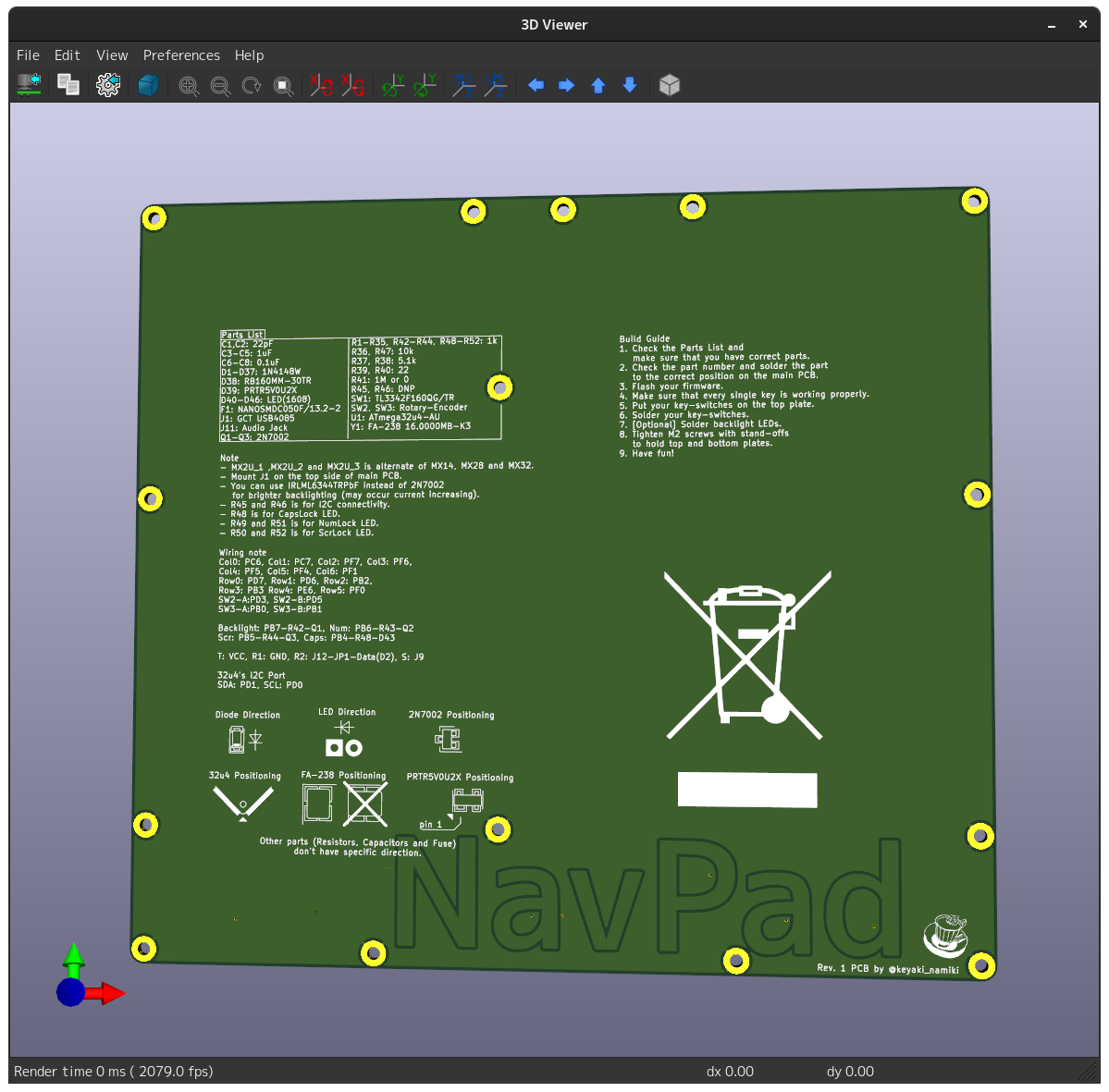 【難易度高め】 NavPad rev.1 - 喫茶blanc - BOOTH