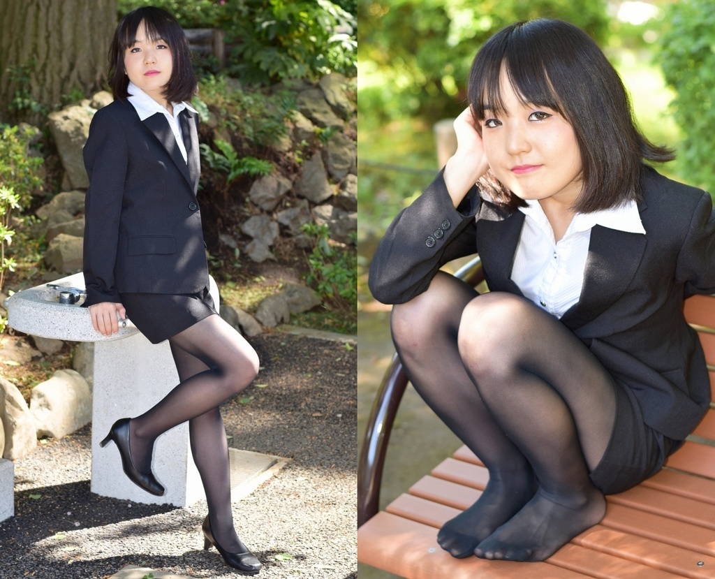 【dl限定】リクルートスーツ+黒タイツ/咲子 咲cos Booth