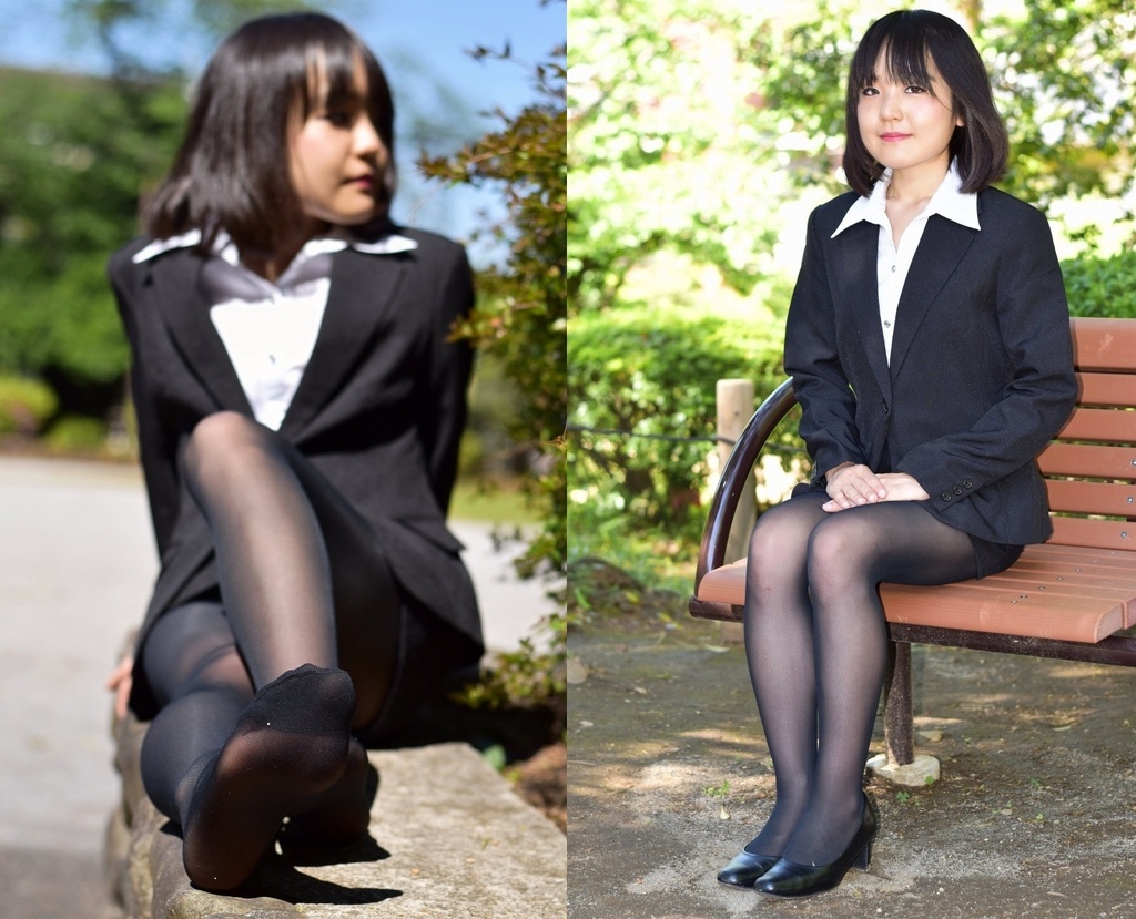 【dl限定】リクルートスーツ+黒タイツ/咲子 咲cos Booth