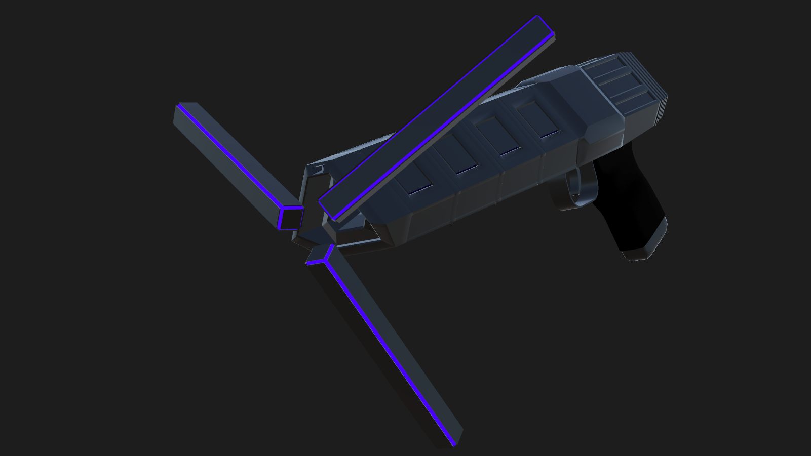 【VRChat想定・発砲アニメ等構築済み】変貌する銃 - owleye - BOOTH