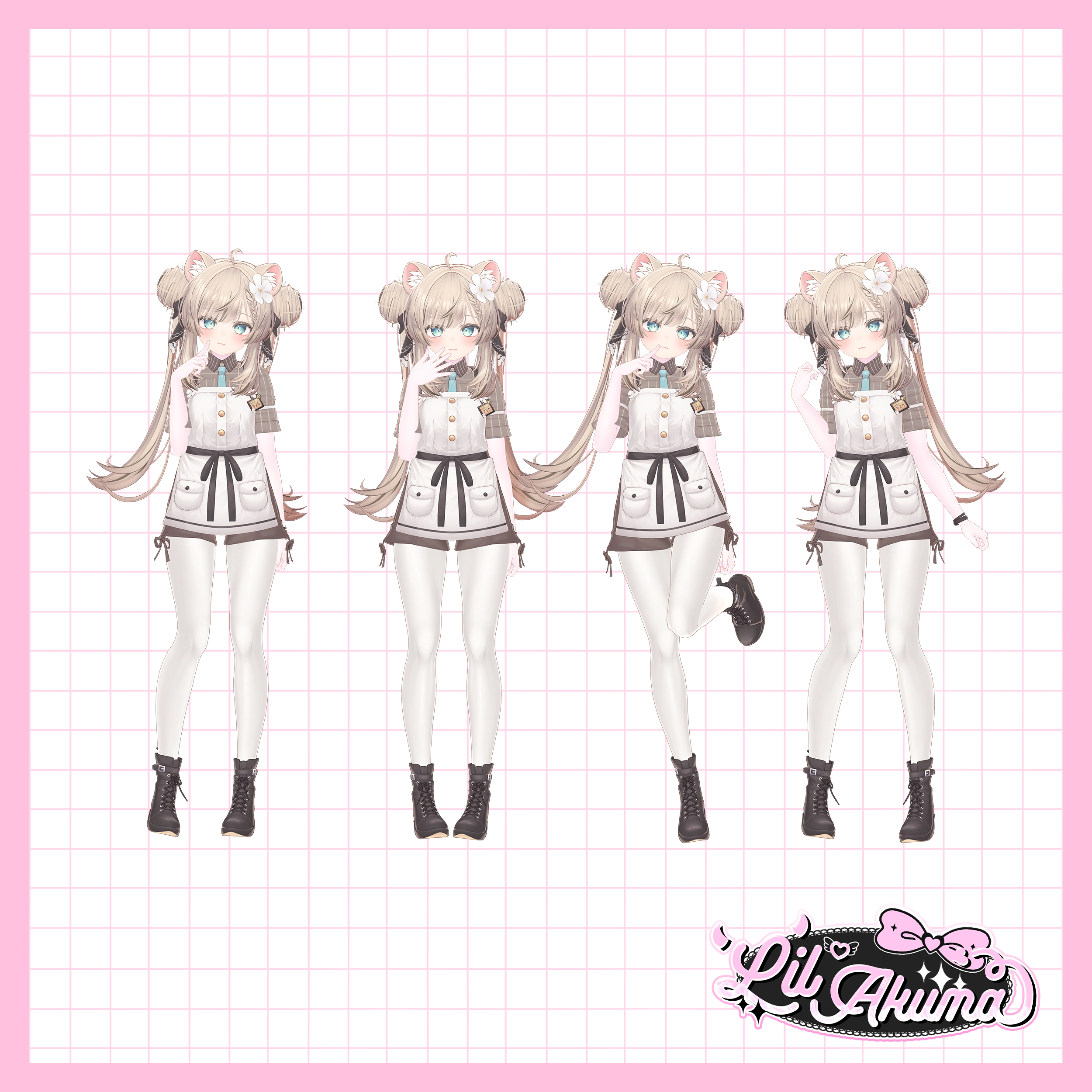 𓆩♡𓆪 Lil'Akuma Pose SET2 20個 +@ ↝ - Lil’ Akuma - BOOTH