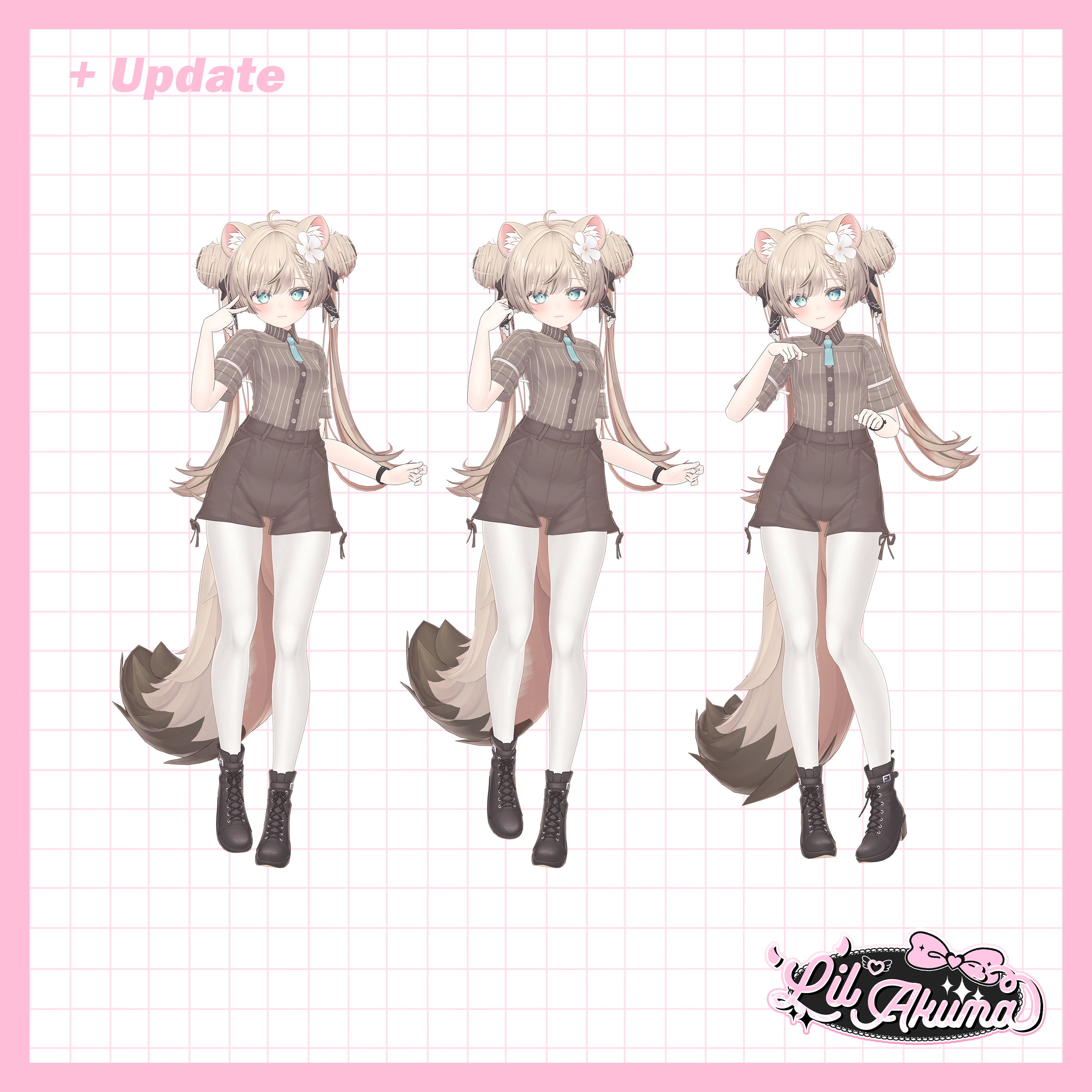 𓆩♡𓆪 Lil'Akuma Pose SET2 20個 +@ ↝ - Lil’ Akuma - BOOTH