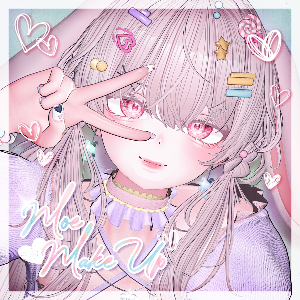 Moe Make Up Textures - SY SHOP - BOOTH