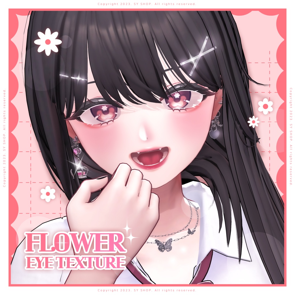 Manuka Eye Texture [ Flower Eye ] - SY SHOP - BOOTH
