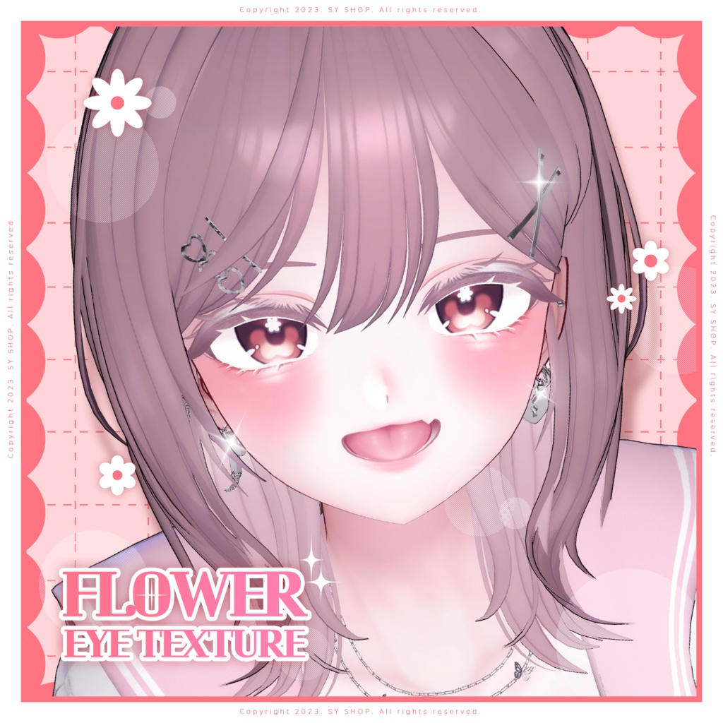 Moe Eye Texture [ Flower Eye ] - SY SHOP - BOOTH