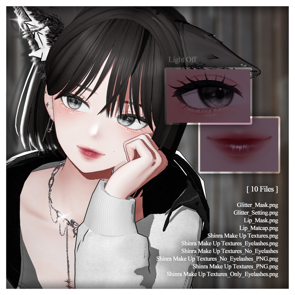 Shinra Make Up Textures - SY SHOP - BOOTH