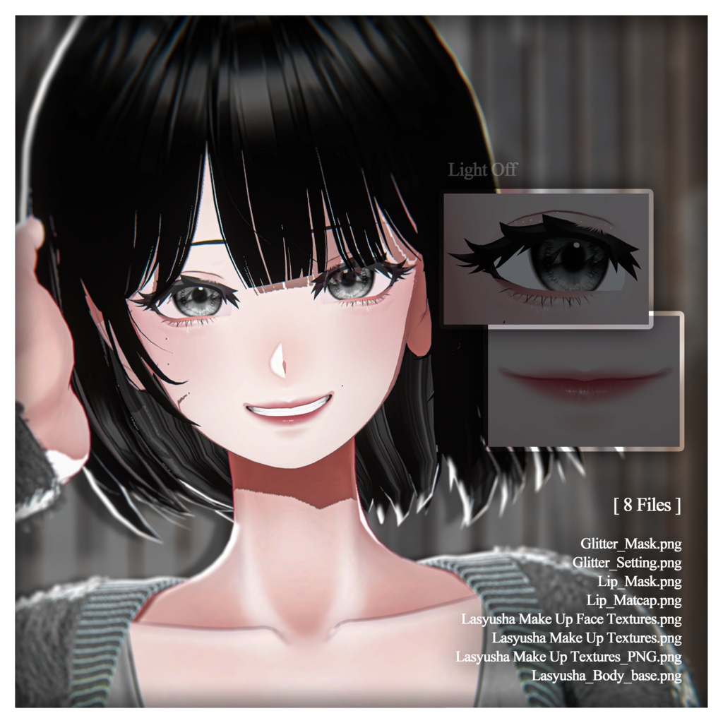 Lasyusha Make Up Textures + Body - SY SHOP - BOOTH