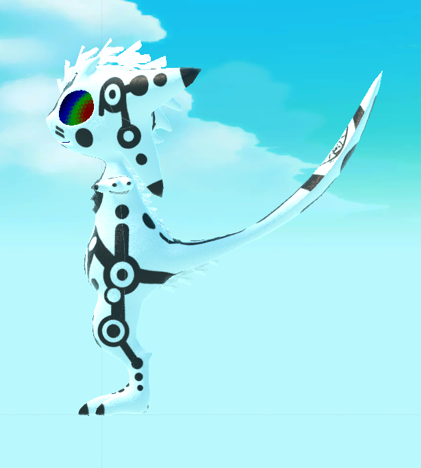 VRChat "Chibi" Avali Avatar / 「ちび」アヴァリ アバター - polyottr - BOOTH