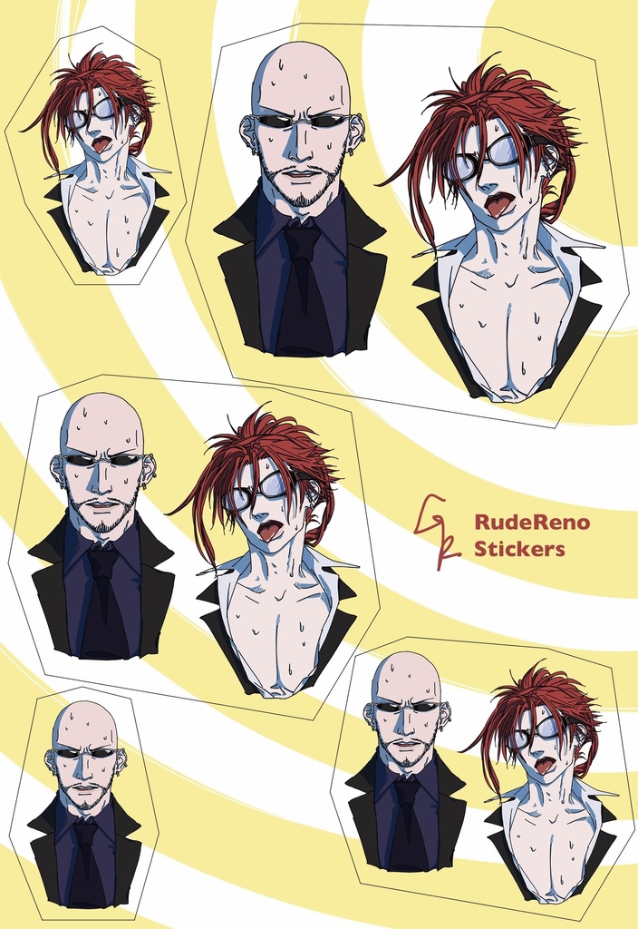 ルドレノ悪天候ステッカー／RudeReno Bad Weather Sticker - rani3260 - BOOTH