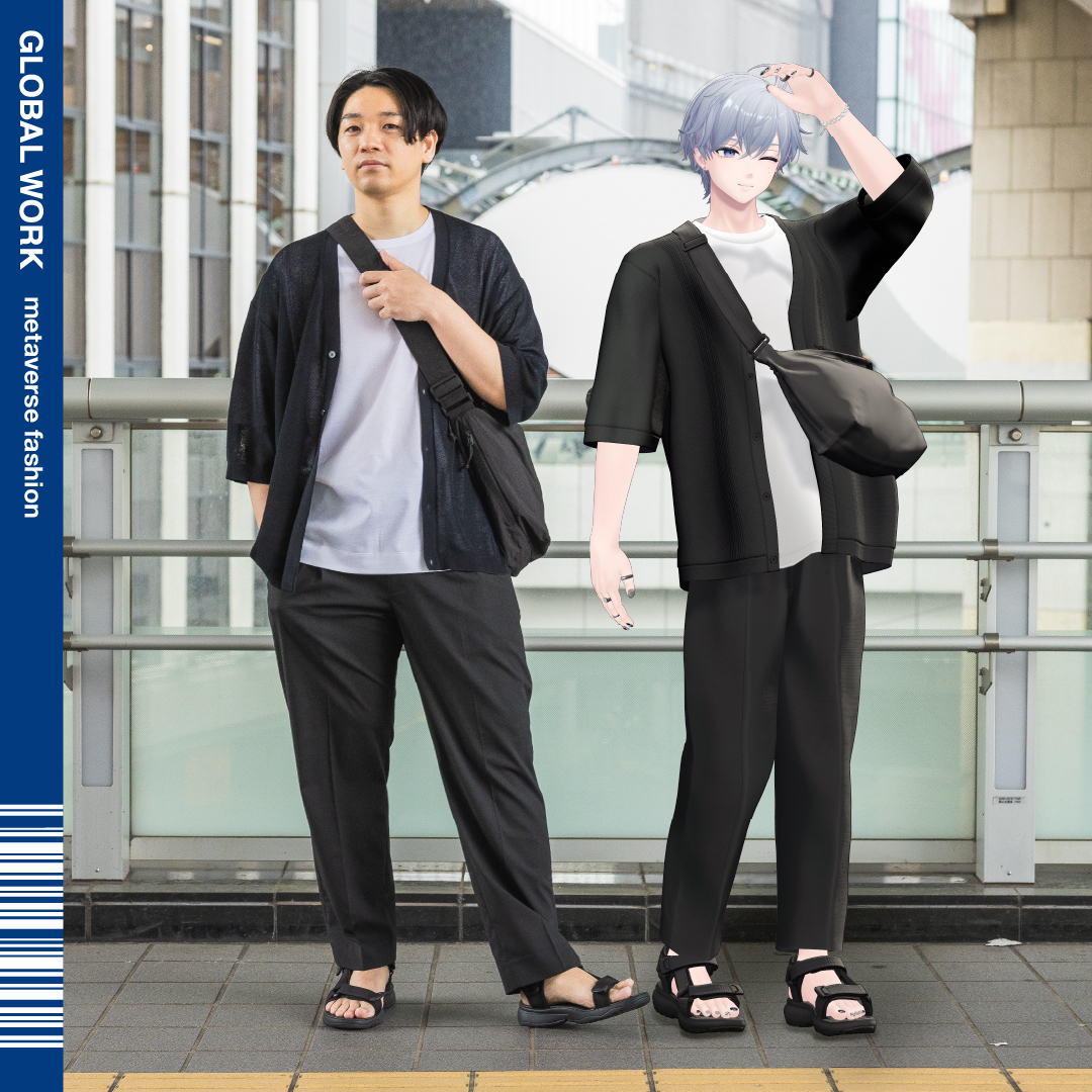 .st GLOBAL WORK『夏の羽織り2スタイルコーデ』フルSET - .st （ドットエスティ） - BOOTH