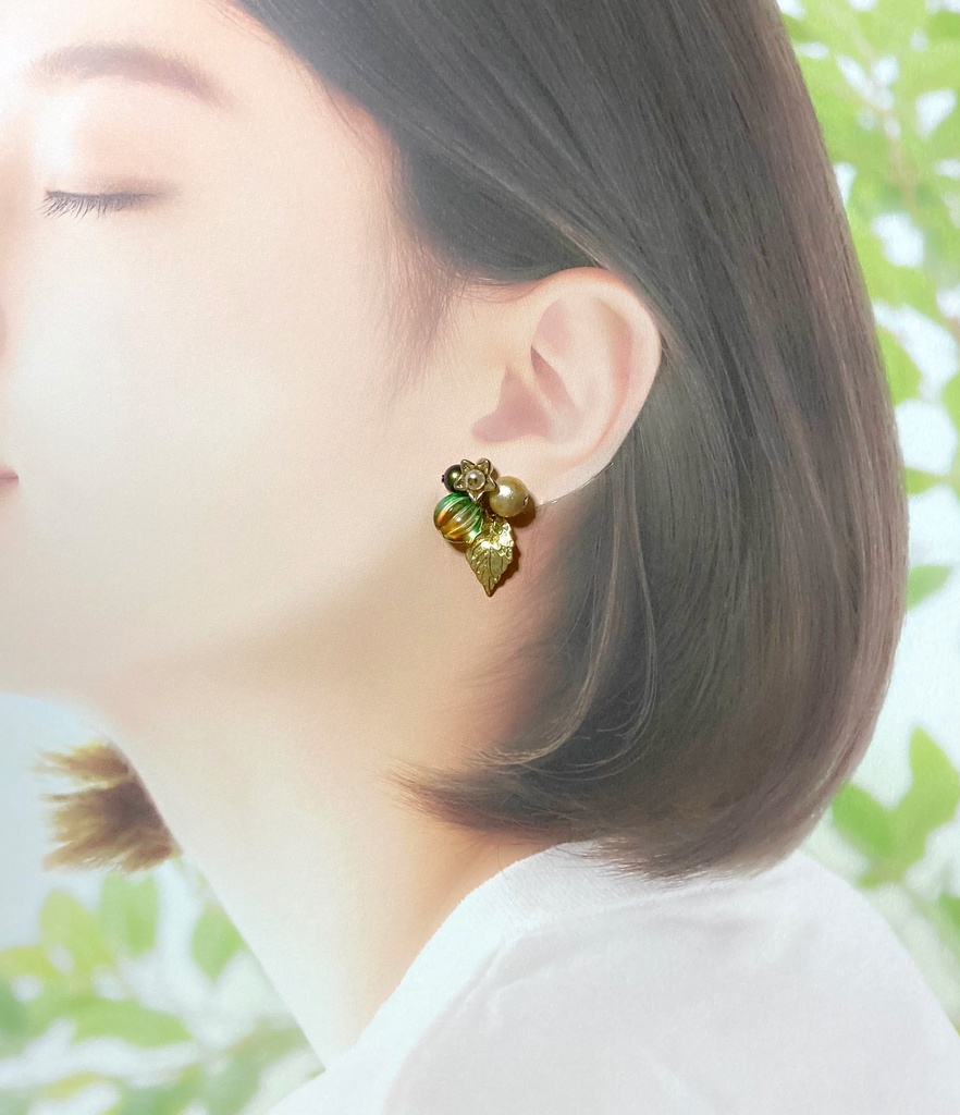 桑名江イメージイヤリング＆ピアス - Stella-dio - BOOTH