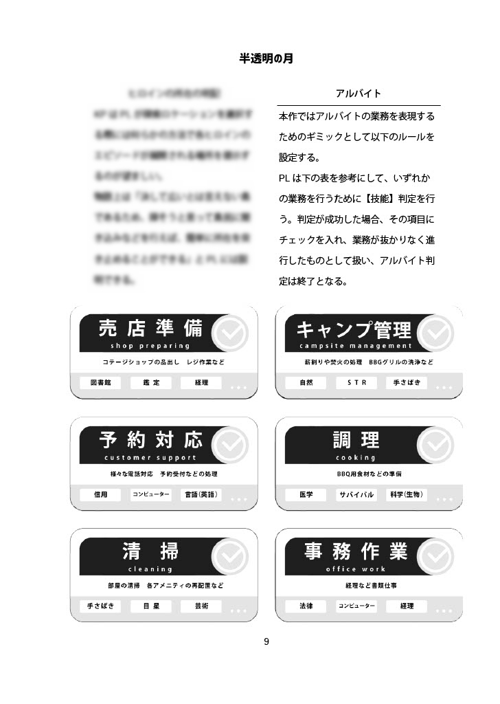 半透明の月【SPLL:E195751】 - 品口凸凹 - BOOTH