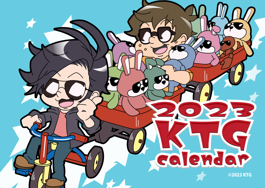 2023 KTGオリジナルカレンダー - KTG SHOP - BOOTH