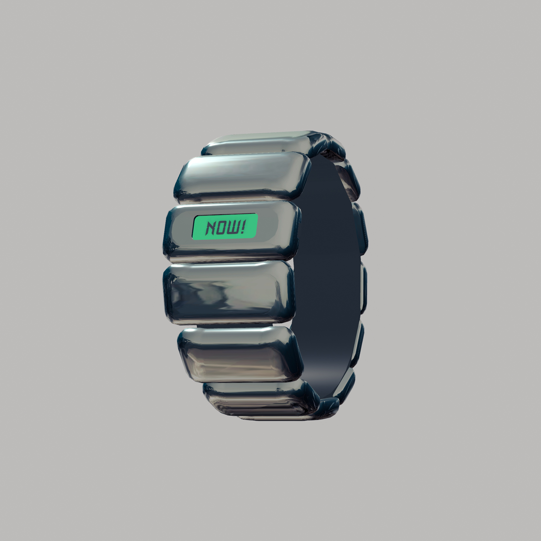 Hyper Intelligence Digital Watch - fucked up beyond all recognition - BOOTH
