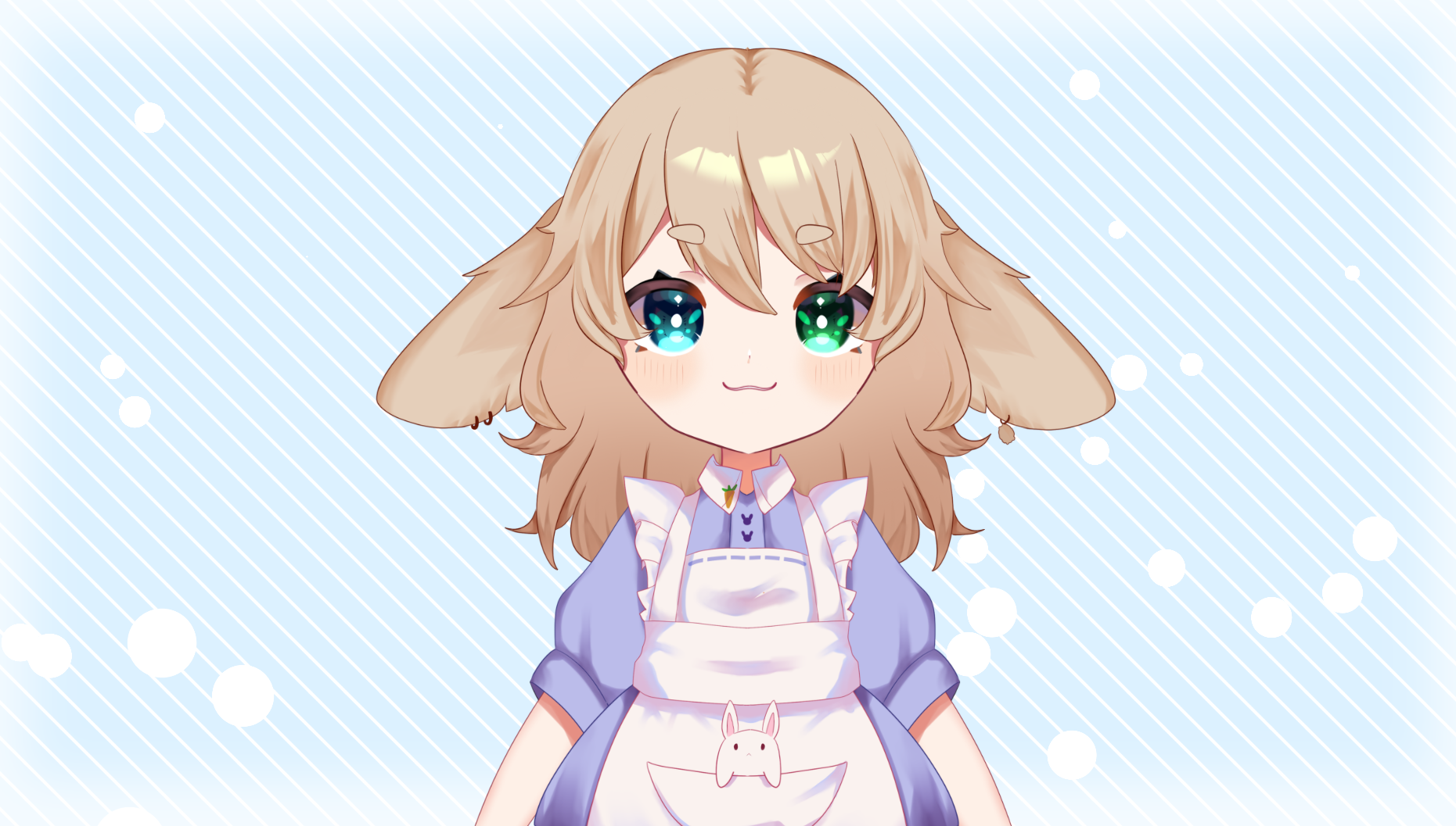 【Live2D Model | Live2Dモデル】【VTS】 bunny maid model - penyu - BOOTH