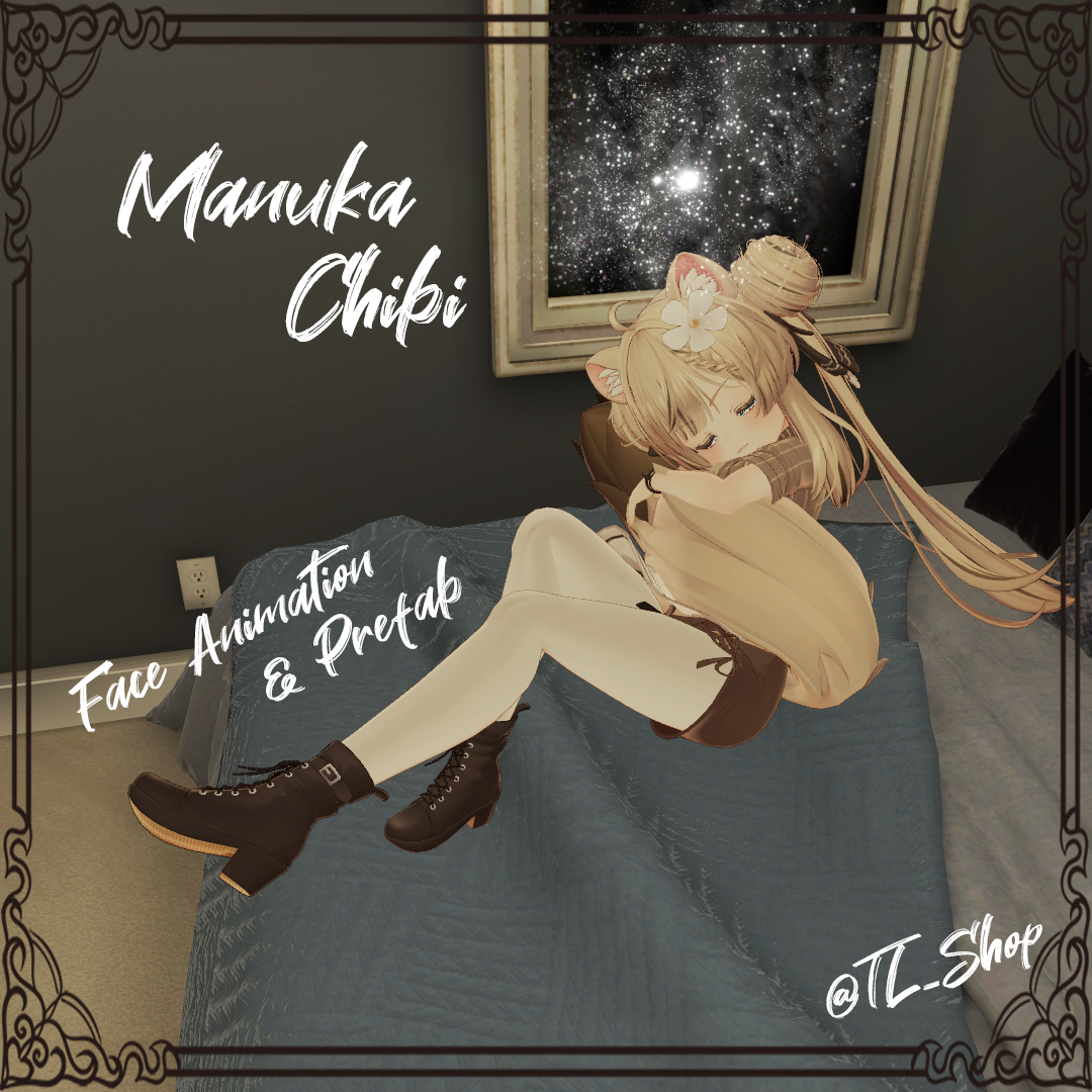[無料/FREE] Manuka Chibi + Face Animation 30! - TL_Shop - BOOTH