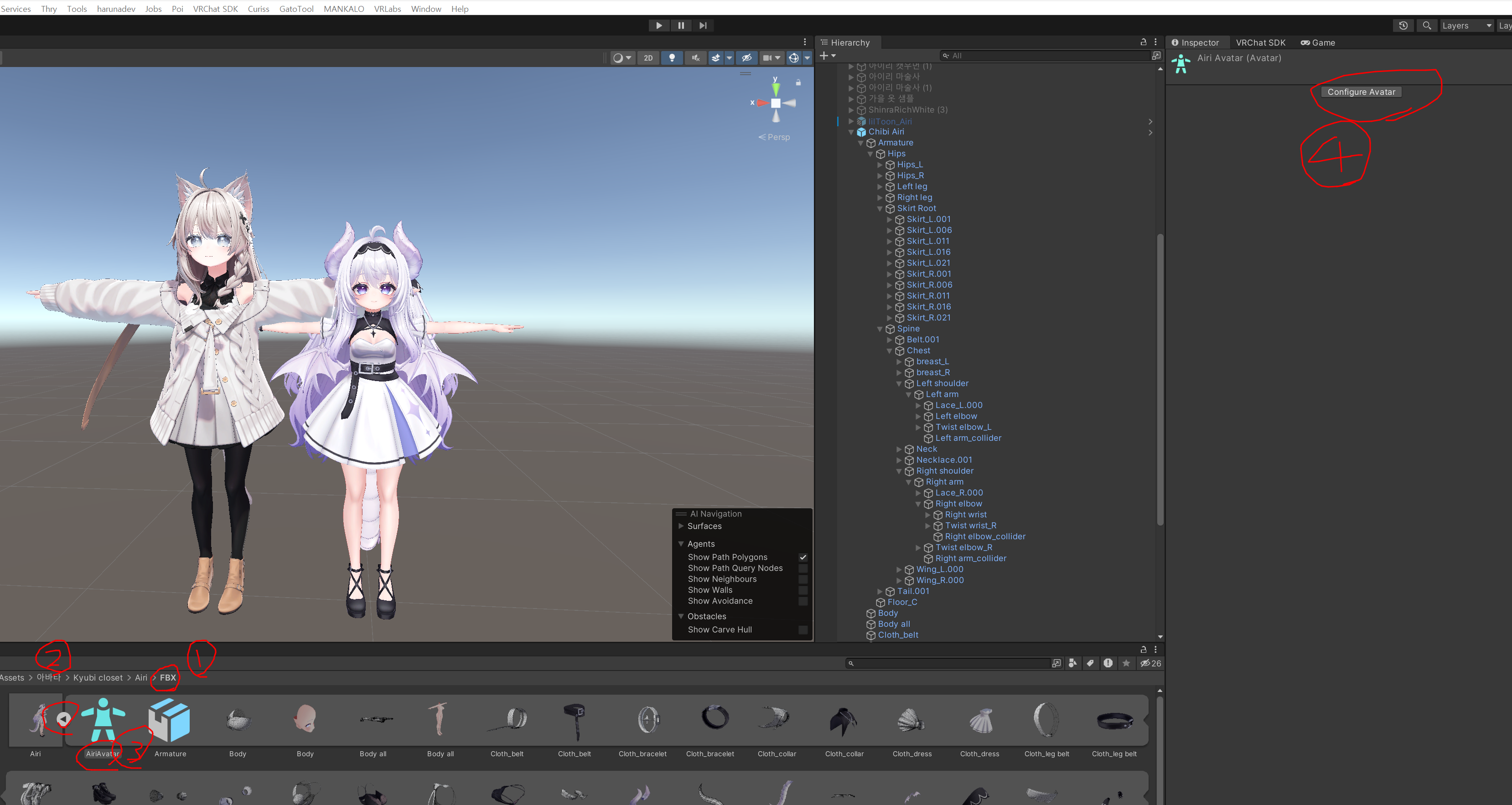 [無料 / Free] Chibi Shinano & Chibi Airi Face Animation 30 - TL_Shop - BOOTH