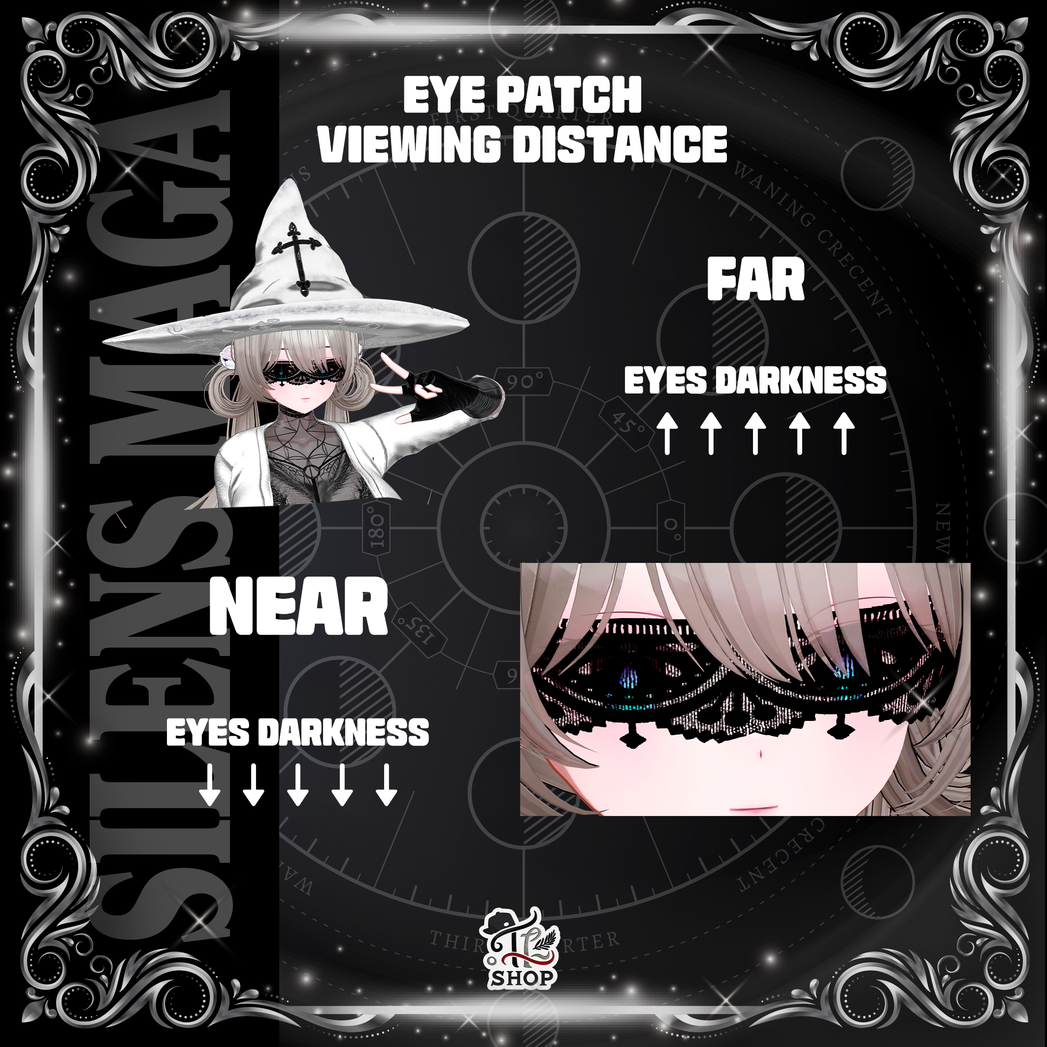 [Free] 『Silens Maga 専用』 Sickle & Eye Patch / For 10 Avatars - TL SHOP ...