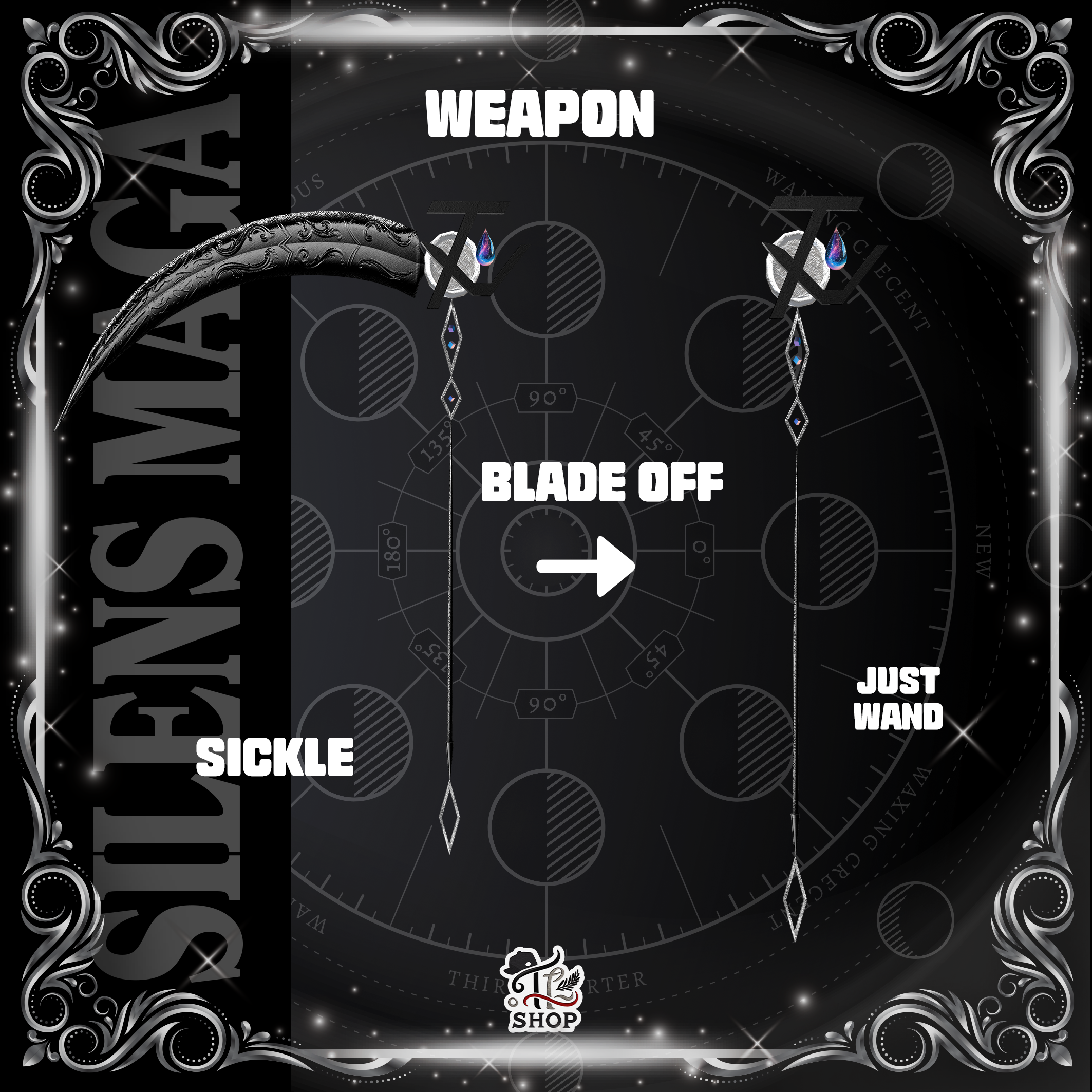 [Free] 『Silens Maga 専用』 Sickle & Eye Patch / For 10 Avatars - TL SHOP ...