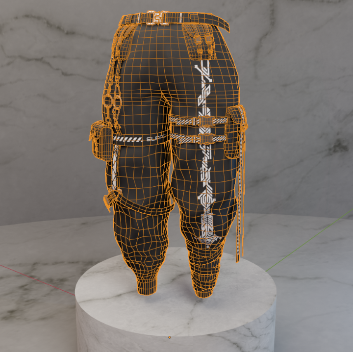 Ido - Techwear / Streetwear Pants - Modular Avatar ready - 7 Designs ...