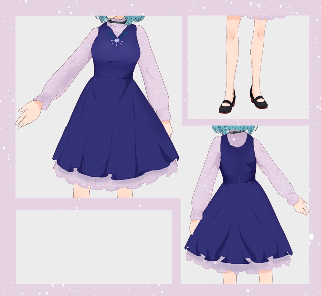 Kurokawa Akane outfit 【VRoid】 - ValenBonder - BOOTH