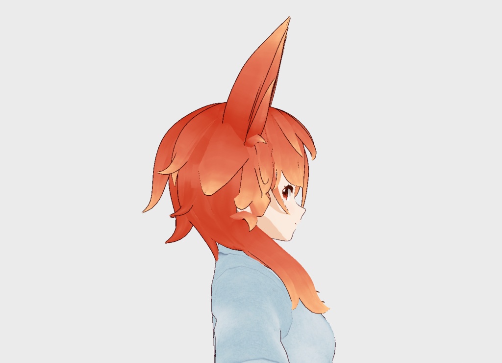 🦊 Fox Hair and ears preset 🍂【VRoid】 - ValenBonder - BOOTH