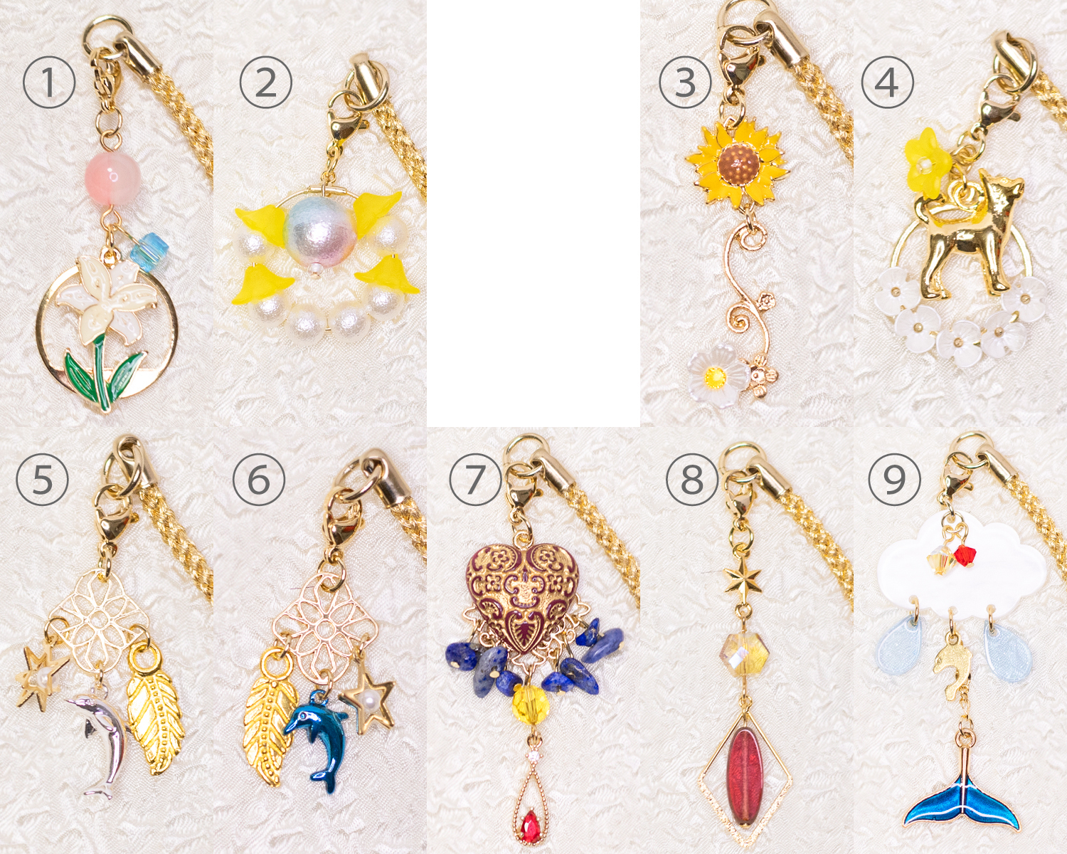 2025,11 【FF7】クラティ・ザクエア ストラップ（チャーム可2way） - lux-acc - BOOTH