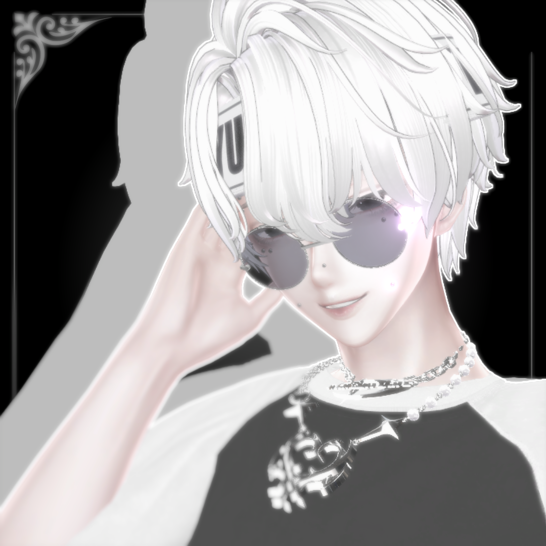5アバター対応♠️3way glasses♠️-VRCHAT想定3Dアクセサリー- - L'Atelier Issei - BOOTH