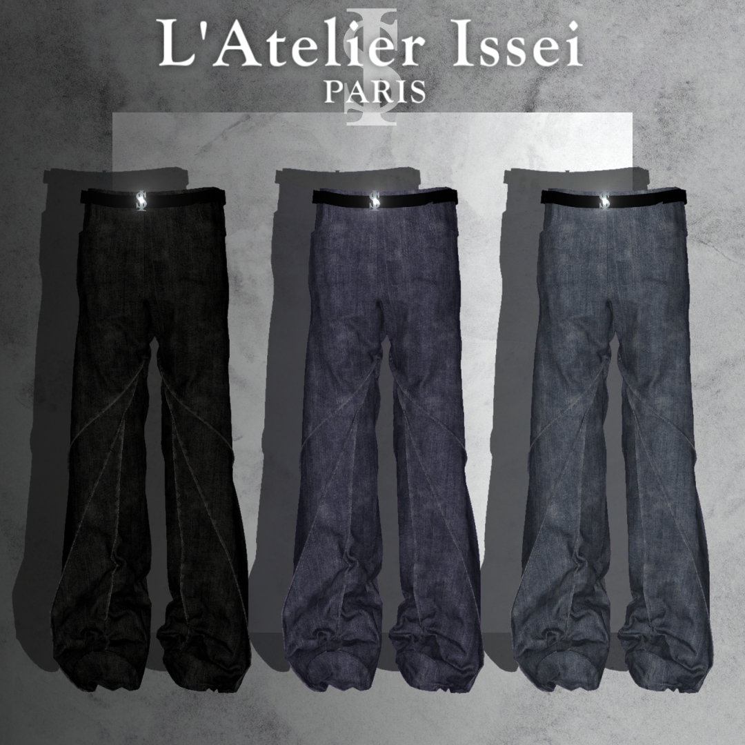 2アバター対応♠️Layered jeans♠️-VRCHAT想定3D衣装- - L'Atelier Issei - BOOTH