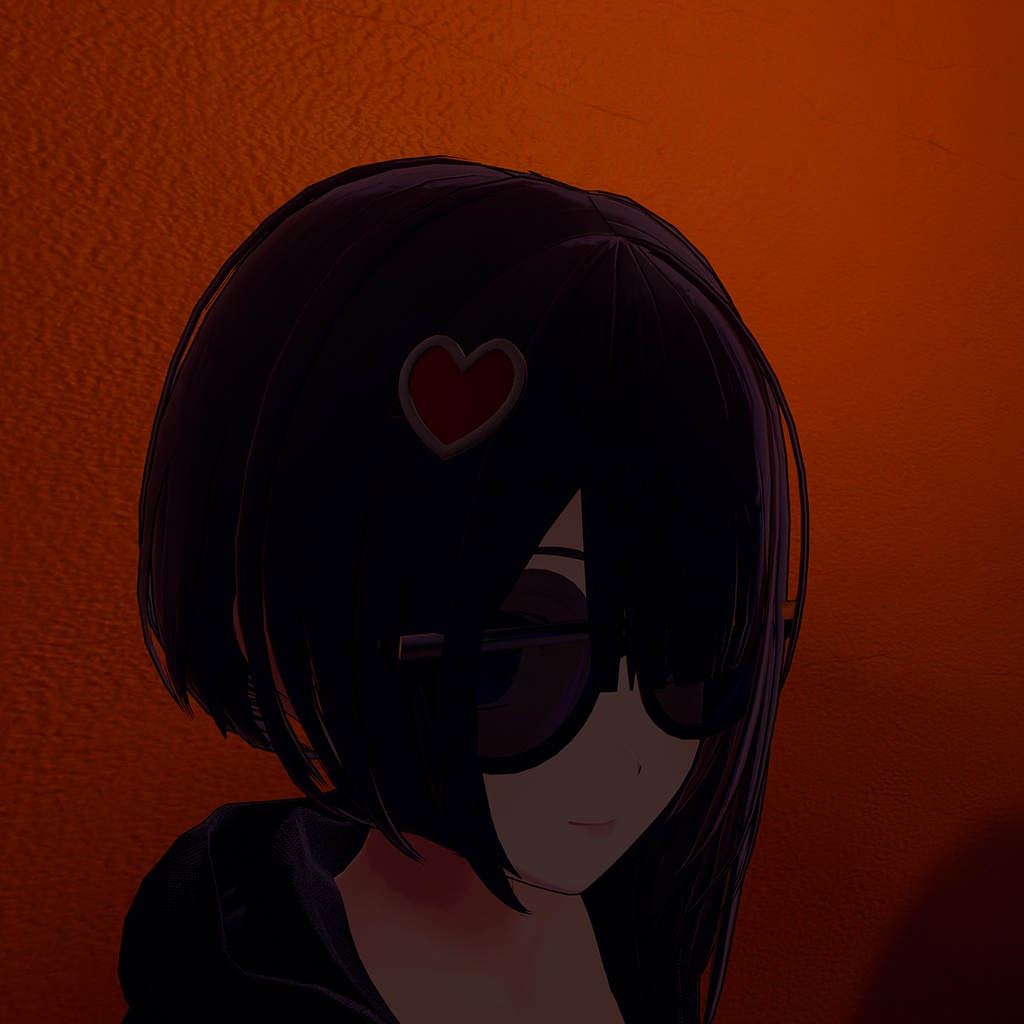 Avatar Accessoire: Valentines Heart Hair Pin - 4liceD - BOOTH