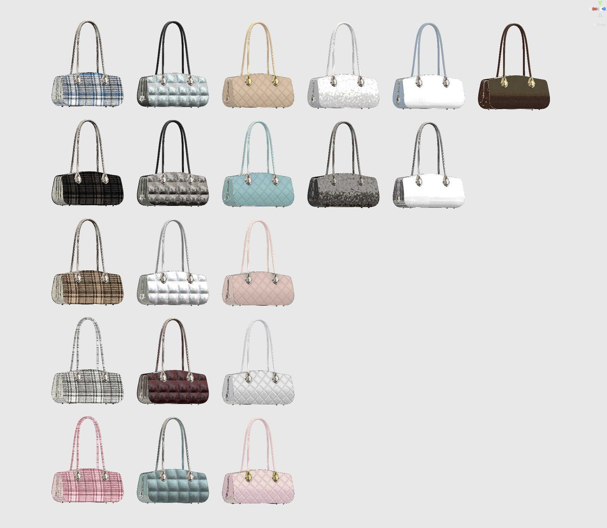 【先行販売】Tear Shell, Satchel｜肩掛けと手持ち切り替え可能なバッグ、VRChat対応 - GOH.WORKS - BOOTH