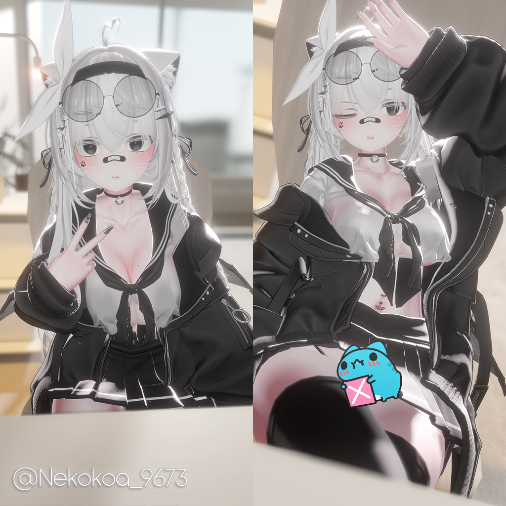 【VRChat】円ReaLight for liltoon - VR写真用リアルなシェーダー光プリセット - Miu真昼 - BOOTH