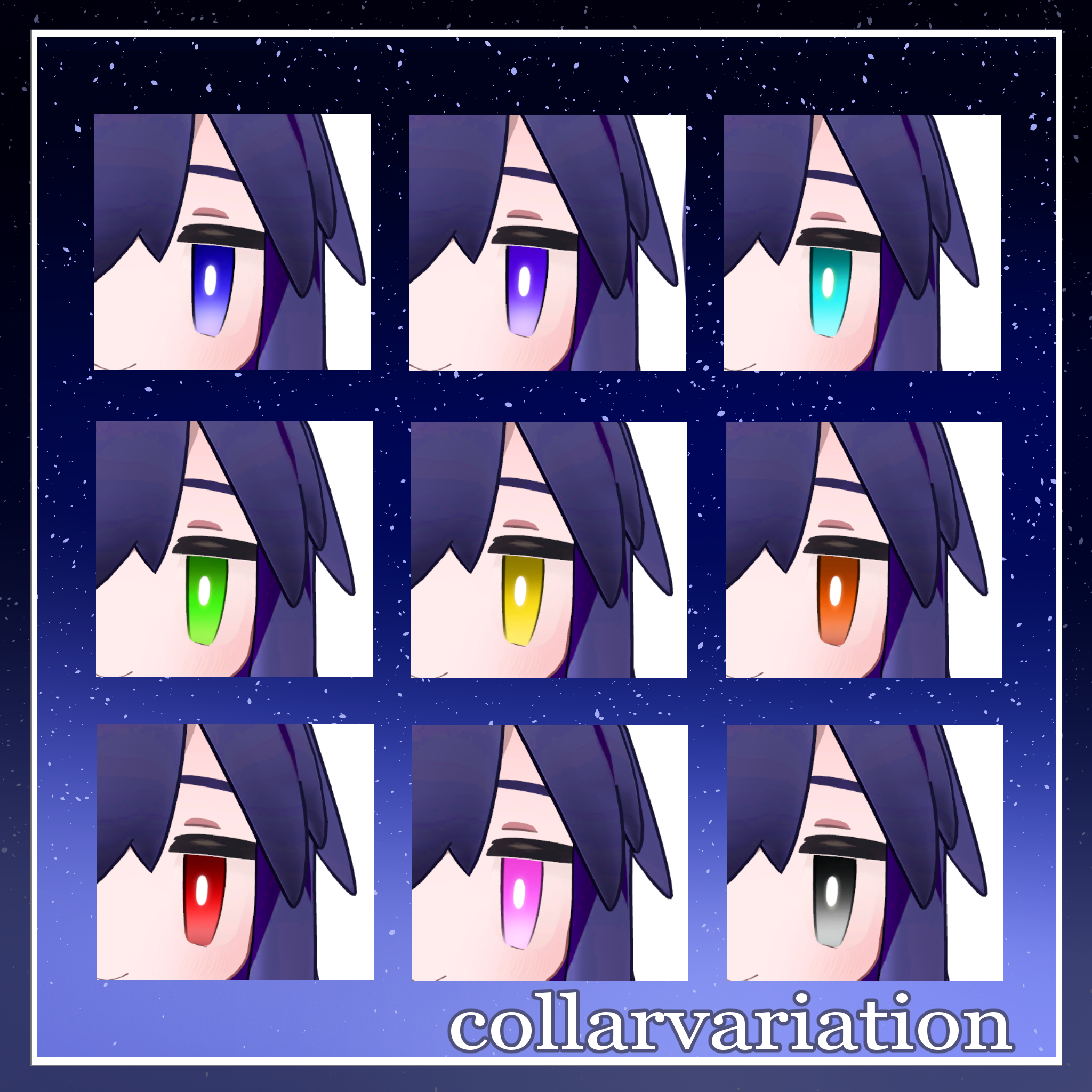 【うささき】Usasaki Gradation Eye - rokkocity - BOOTH