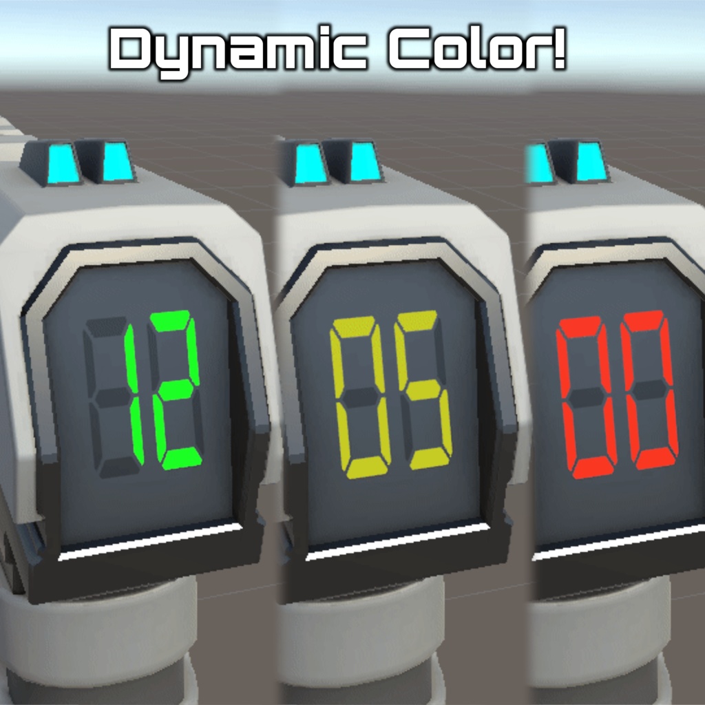 [Free/0¥] Easy-Install Heartrate Display and Improved Simple Counter Shader! - nullstalgia - BOOTH